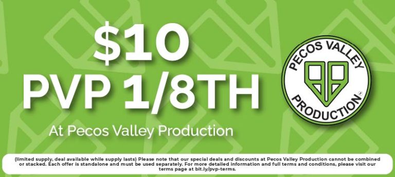 Dispensary Deals in New Mexico | Pecos Valley Production