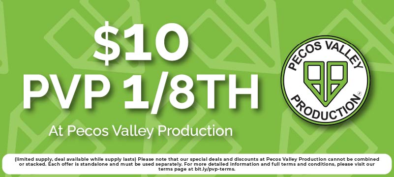 Dispensary Deals in New Mexico | Pecos Valley Production